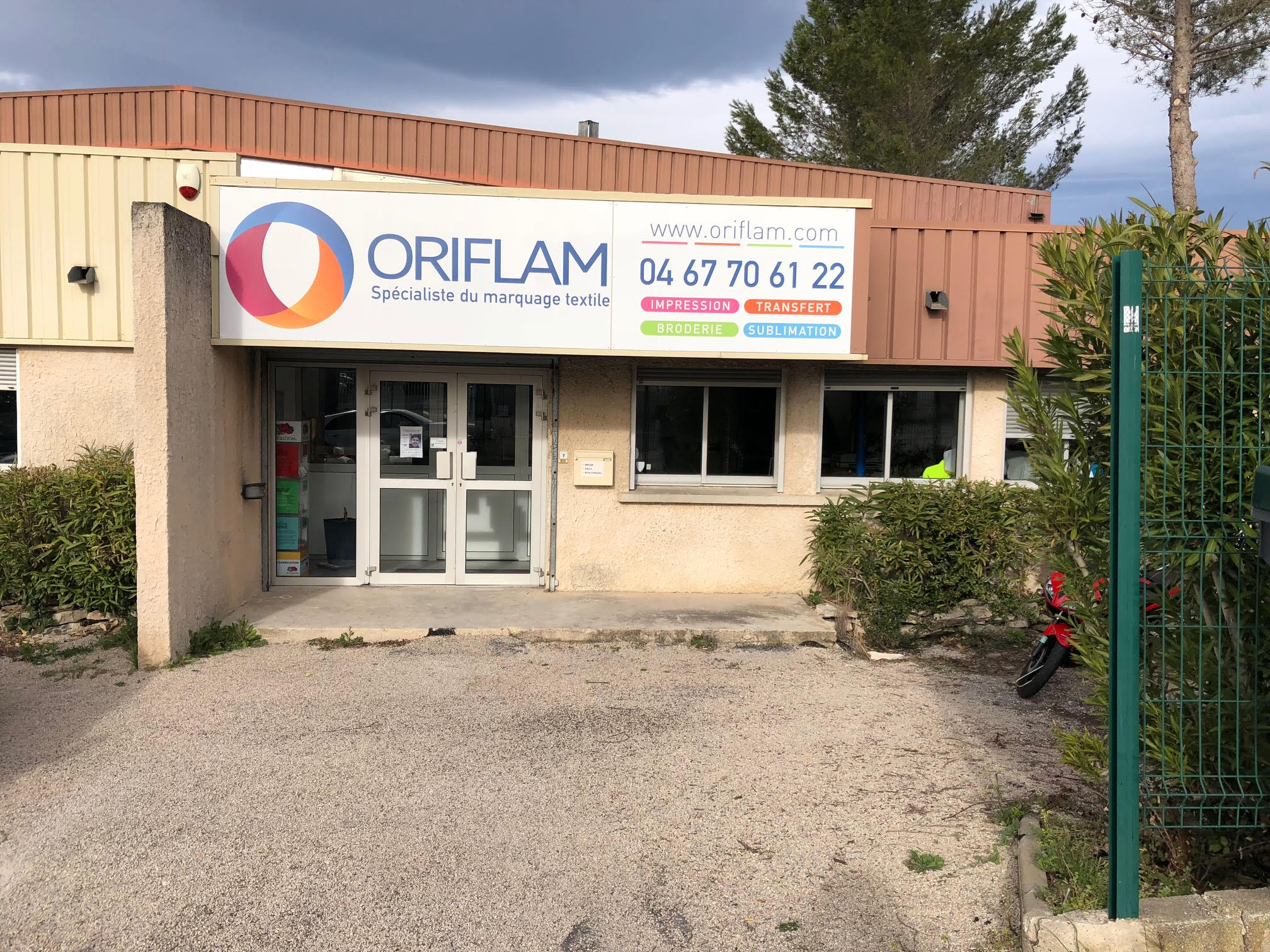 Entrée ORIFLAM – ORIFLAM